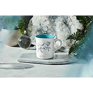 Le Creuset Stoneware Zodiac Coffee Mug, 14 oz., Taurus