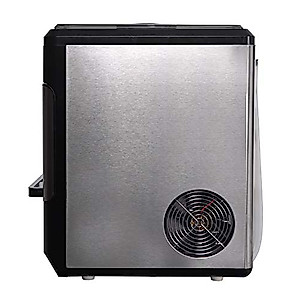 Frigidaire EFIC235-AMZ Countertop Crunchy Chewable Nugget Ice Maker, 44lbs per day, Self Cleaning Function