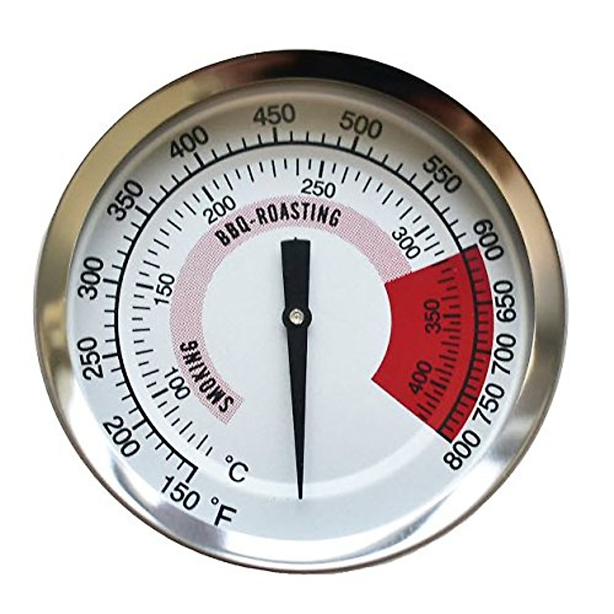 Music City Metals 00745 Heat Indicator Replacement for Gas Grill Model Kitchen Aid 720-0745