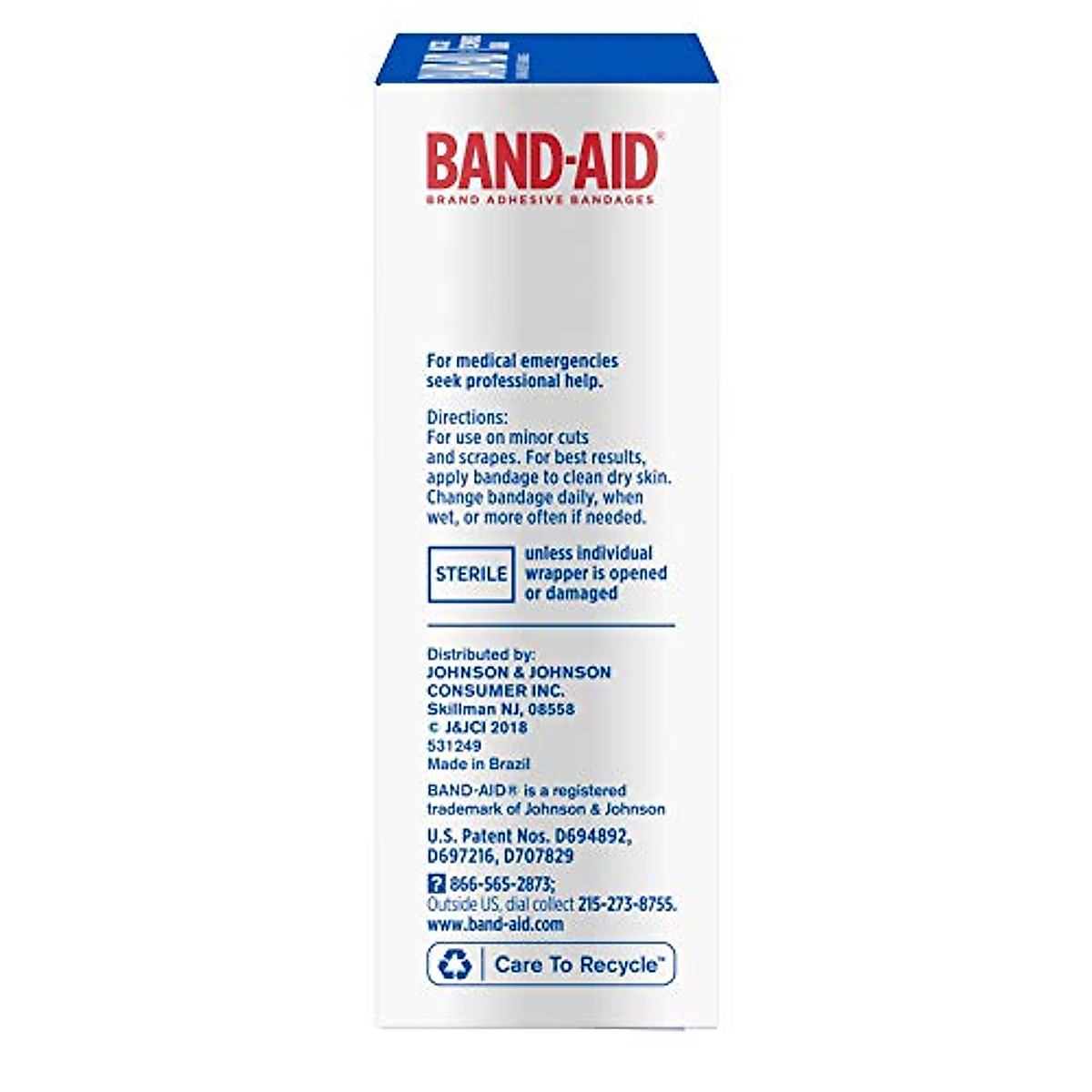 Band-Aid Brand Flexible Fabric Adhesive Bandages, Comfortable Flexible Protection & Wound Care of Minor Cuts & Scrapes, Quilt-Aid Technology to Cushion Painful Wounds, All One Size, 30 ct