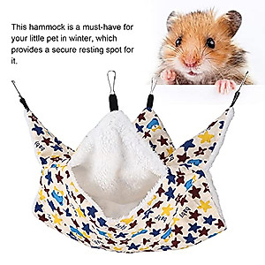 Germer Hammock, Hanging Bed Hanging Plush for Indoor(Small Size, Cartoon Stars)