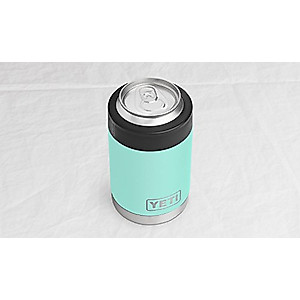YETI Rambler Vacuum Insulated Stainless Steel Colster, Seafoam DuraCoat