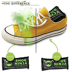 Refrigerator Deodorizer and Odor Eliminator (2 Pack) & Shoe Deodorizer and Odor Eliminator (2 Pack)