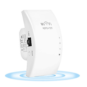 WiFi Range Extender WiFi Repeater 300Mbps Wireless 2.4 GHz WLAN WiFi Network Mini WiFi Router Expander 802.11N/B/G Signal Booster Amplifier