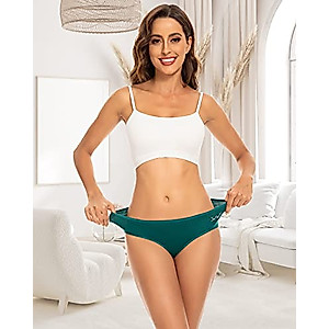 Benirap Womens Underwear Soft Cotton Hipster Panties Breathable Briefs 5 or 6 Pack