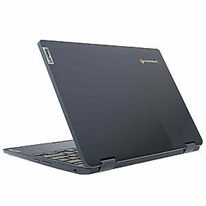2022 Lenovo Flex 3 Chromebook 11.6" HD (1366 x 768) Touchscreen 2-in-1 Laptop, Mediatek MT8183 up to 2 GHz, 8 Cores, 4GB RAM, 64GB eMMC, 802.11AC WiFi, Bluetooth, Abyss Blue, Chrome OS, EAT Cloth