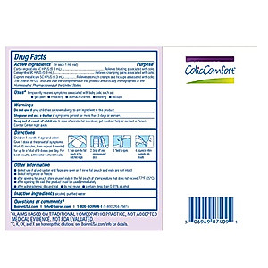 Boiron ColicComfort Single-Use Drops for Relief from Colic Symptoms of Gas Pain, Bloating, and Cramps - Sterile and Non-Drowsy Liquid Doses - 30 Count (Pack of 1)
