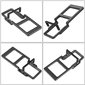 Handheld Gimbal Adapter Switch Mount Plate with Gimbal Counterweight 86g for GoPro 11 10 9 Black Camera Stabilizer Adapter Clip for Go Pro 11 10 9 8 Camera Accessories