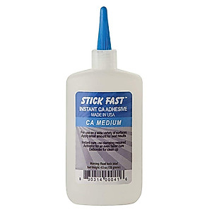 Rockler Cyanoacrylate Quick-Set Medium Adhesive, 4.5 oz Bottle
