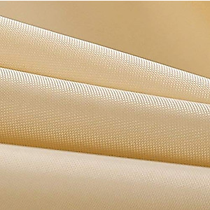 UHousDeco Outdoor 3 Triple Seater Hammock Patio Swing Chair Cover, Water-Resistant, All Weather Protection, Beige Color