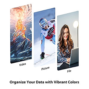 Aiibe 128GB Flash Drive 3.0 3 Pack 128GB USB 3.0 Flash Drive Thumb Drive USB Drive 128GB Jump Drive Memory Stick 128GB Flash Drives (128G, 3 Mixed Colors: Black Blue Red)