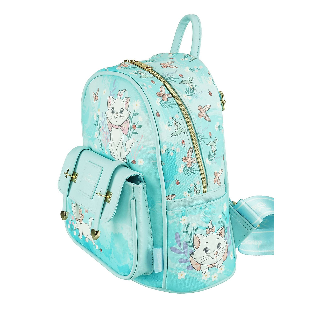 Disney The Aristocats Marie Wondapop11 Inch Vegan Leather Mini Backpack