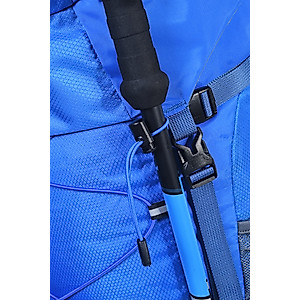 Shanyk 55L Hiking Backpack Backpack with Rain Cover for Camping Backpacking Travel and Adventure