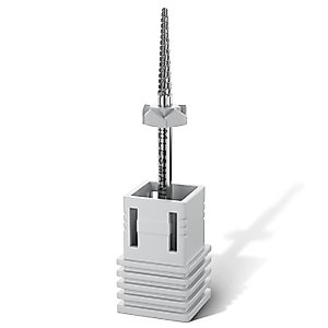 LesManicure Tungsten Carbide Nail Drill Bits for Cuticle Clean, Professional Safety Cuticle Bit, Electric Drill Machine, Manicure and Pedicure Tool, Pointed Cone Bit