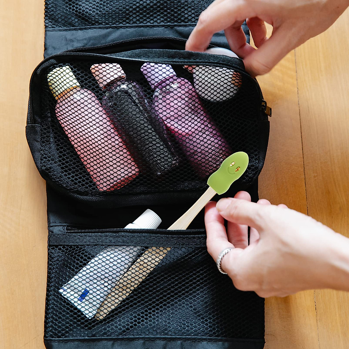 DOITOOL 4Pcs Silicone Toothbrush Head Cover Travel Toothbrush Head Cover Case for Outdoor Camping Travel Home