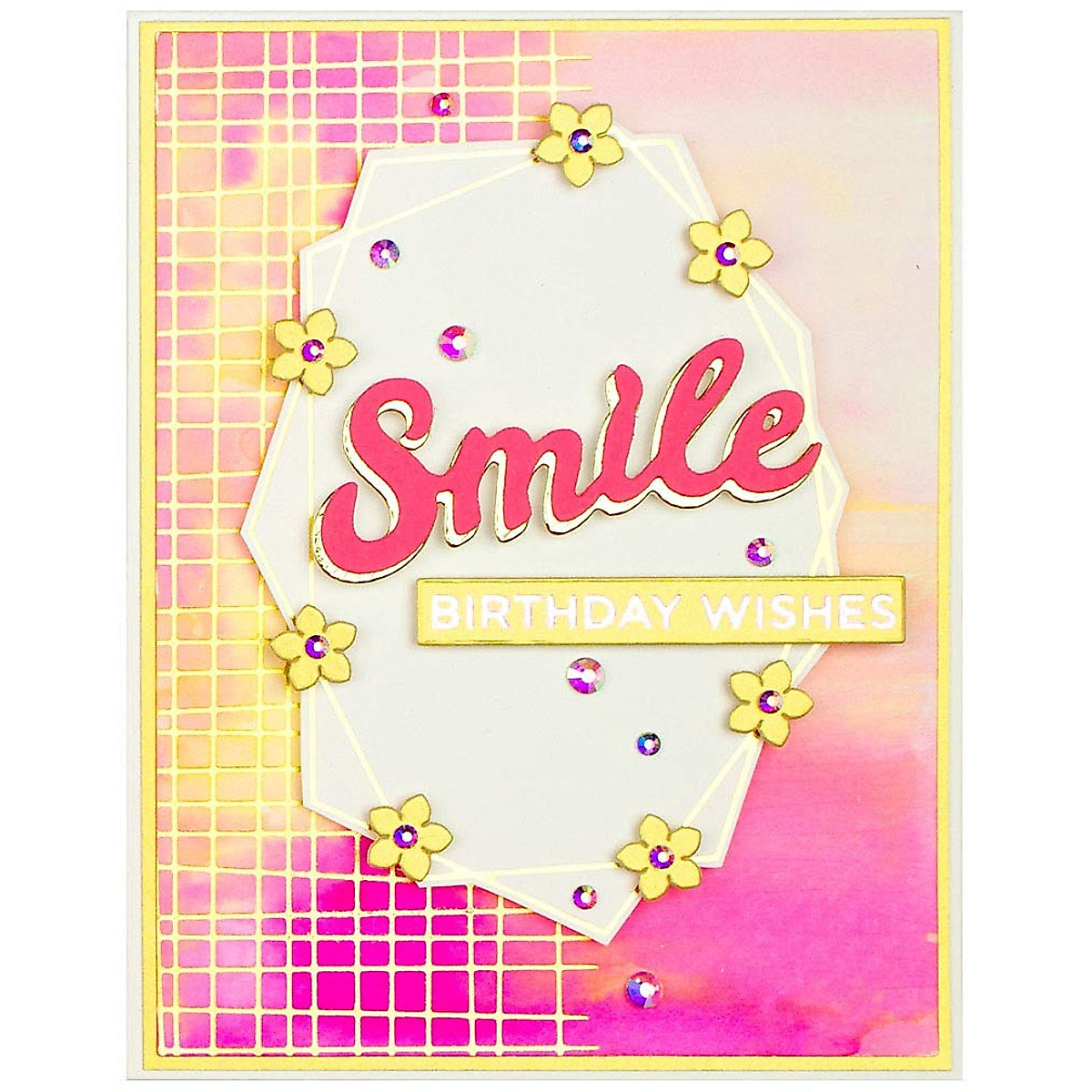 Spellbinders Woven Glimmer Hot Foil Plate Set, Metal