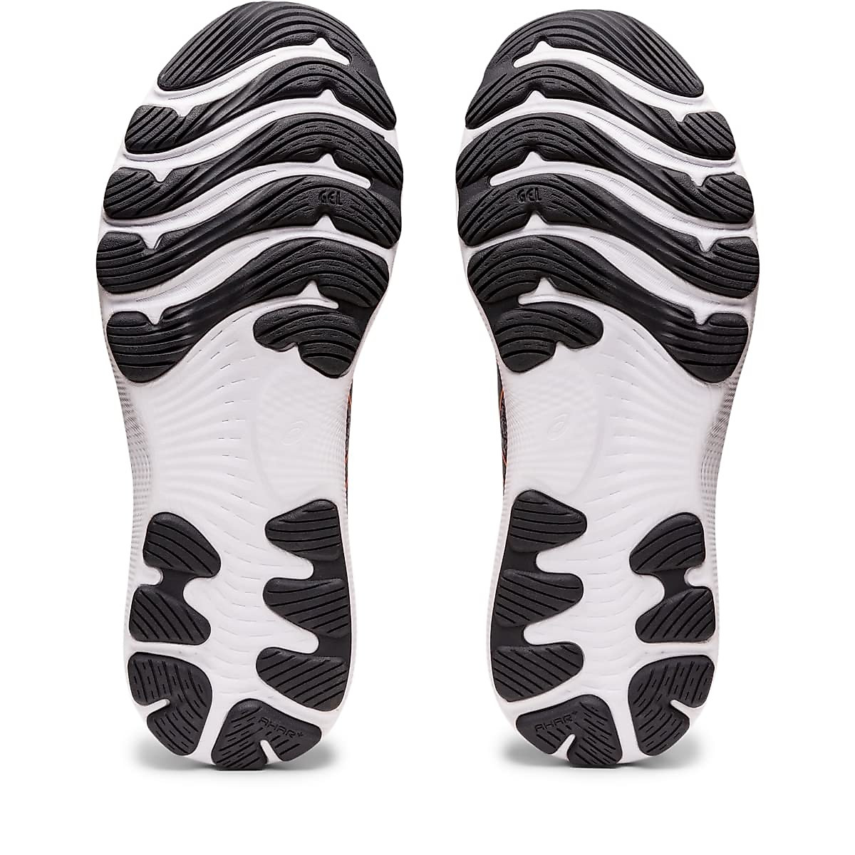 ASICS Men's GEL-NIMBUS 24 Running Shoes, 11.5, SHEET ROCK/SHOCKING ORANGE