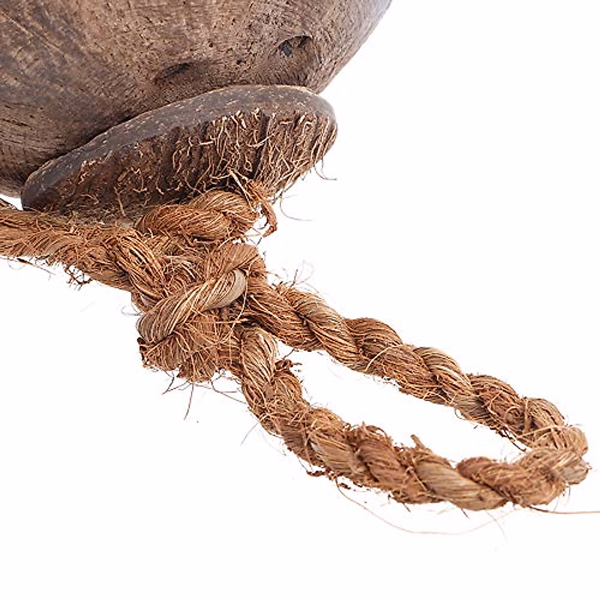 Bird Nest for Parakeets Naturals Coco Parrot Breeding Box Lovebird House Cage Play Hanging Toy with Ladder for Budgies Parakeet Cockatiels Conure Canary Finch Pigeon