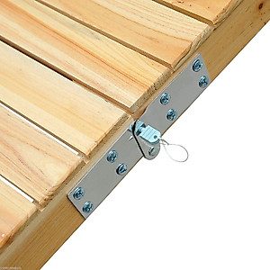 Outsunny Portable Foldable Camping Picnic Table with Seats Chairs and Umbrella Hole, 4-Person Fold Up Travel Picnic Table, Wood