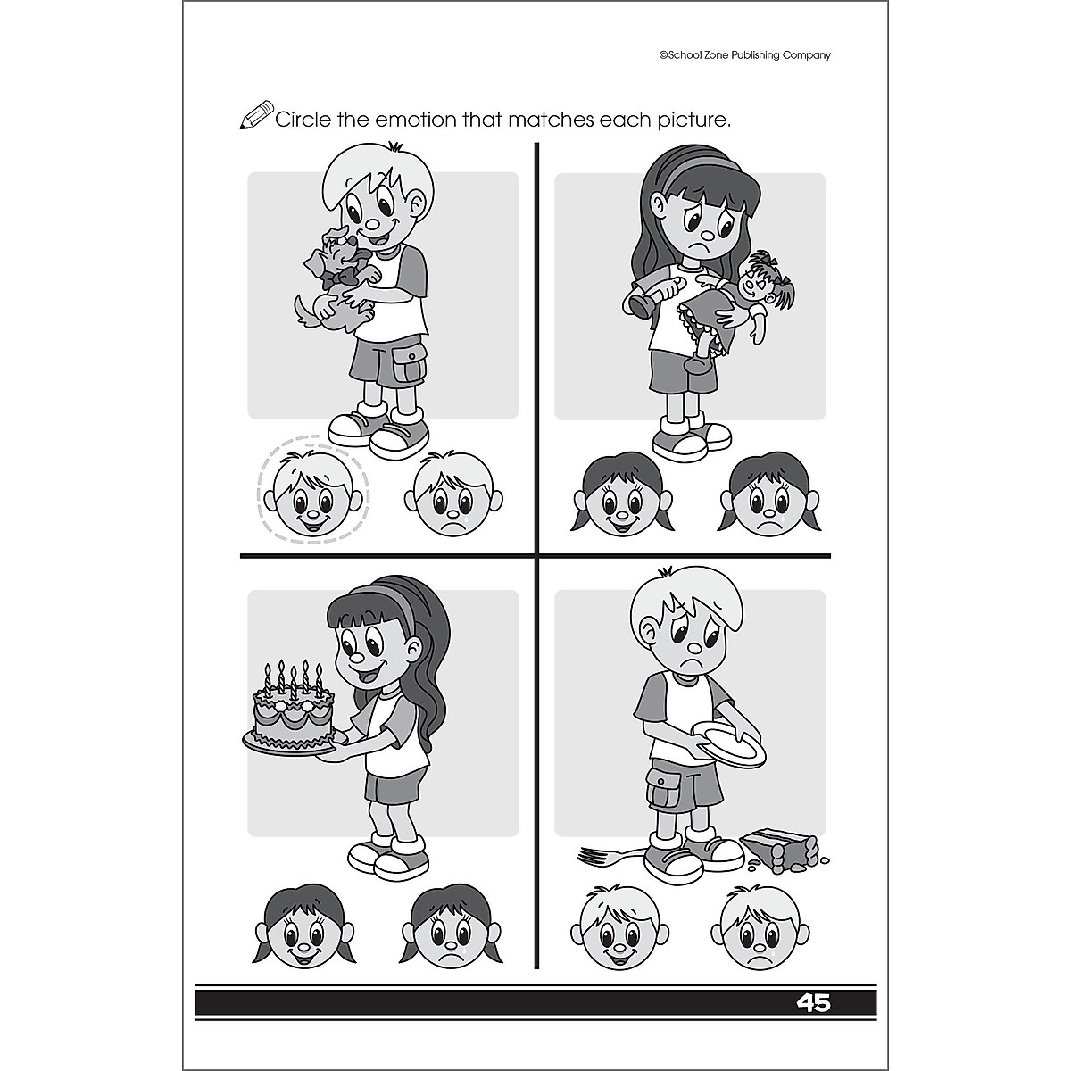 School Zone - Get Ready for Preschool Workbook - Ages 3 to 6, Letters, Numbers, Colors, Counting, Rhyming, Patterns, Matching, and More (School Zone Little Get Ready!™ Book Series)
