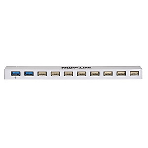 Tripp Lite USB Hub 10-Port 2 USB 3.0/8 USB 2.0 Ports Combo USB Charging (U360-010C-2x3)