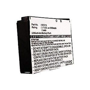 MPF Products 2000mAh 990216 Battery Replacement Compatible with Pioneer GEX-INNO1, GEX-INNO1-P, Inno XM2go, GEX-INNO2, GEX-INNO2BK, Inno 2, Samsung YX-M1Z Helix XM2go XM Radios