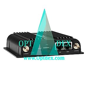 IBR900 Cradlepoint Router with WiFi (1200Mbps Modem), no AC Power Supply or Antennas with 1-yr NetCloud Essentials for Mobile Routers (Prime) with Support T-Mobile, Verizon & AT&T ONLY