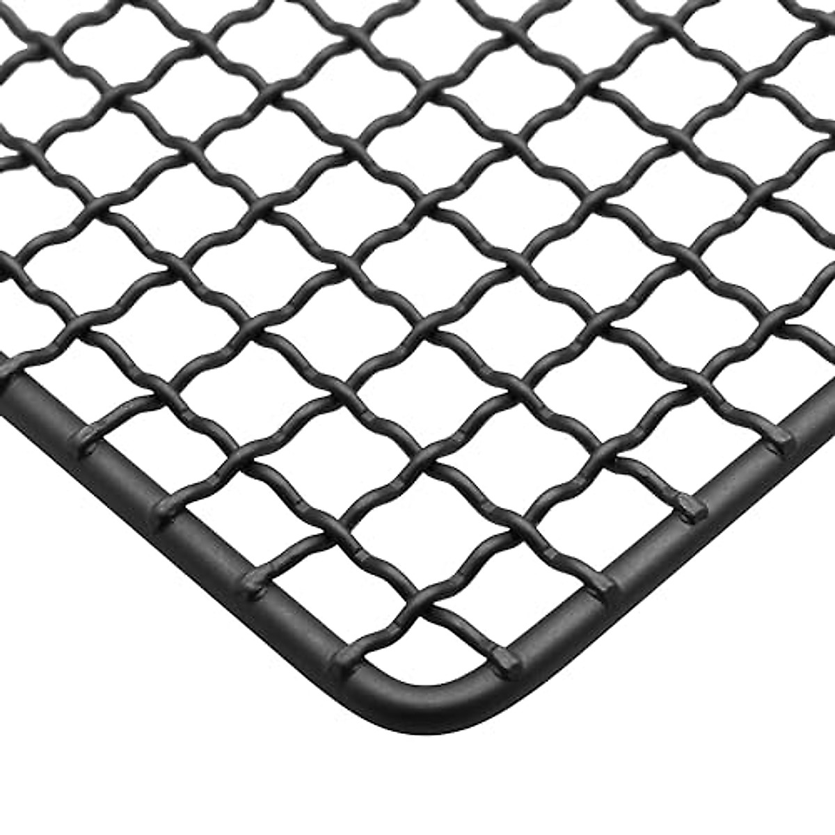 Kuvik's Titanium Mesh Camping Grill - Ultralight and Compact Grill for Backpacking, Camping, and Survival