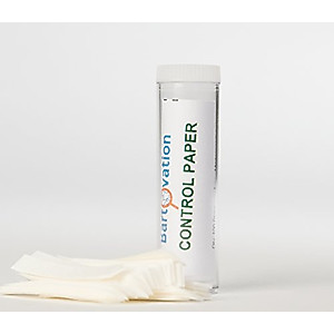 Control (No Chemical) Genetic Taste Test Paper Strips - for Use with PTC [5 Vials of 100 Strips - 500 Strips Total]