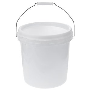 1.5 Gallon Plastic Bucket with Lid, Food Grade Bucket BPA- Durable Heavy Duty Pail Container Multipurpose for Kitchen Farm Industrial DIY Container Supply