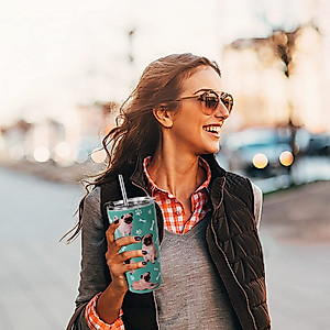 Pug Gifts- 20 Oz Stainless Steel Tumbler - Dog Lover Gifts - Gifts For Dog Mom, Dog Owner, Women, Girls, Friends, Daughters, Coworkers - Pug Tumbler