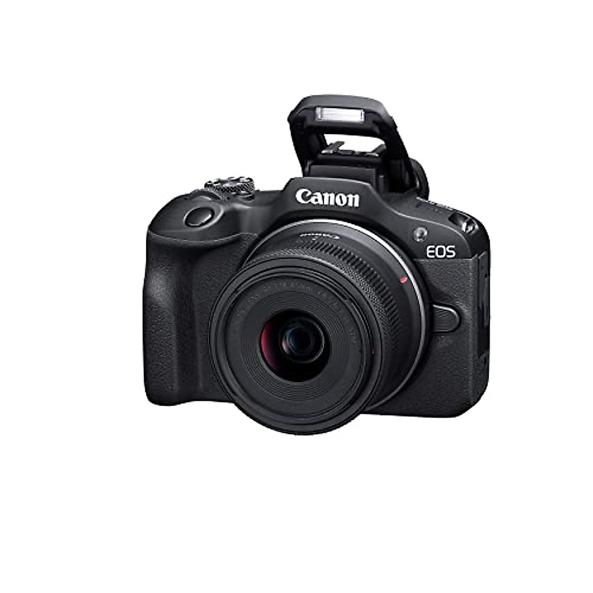 Canon EOS R100 RF-S18-45mm F4.5-6.3 is STM & RF-S55-210mm F5-7.1 is STM Lens Kit, Mirrorless Camera, RF Mount, 24.1 MP, Continuous Shooting, Full HD Video, 4K, Lightweight, Wi-Fi, Content Creation