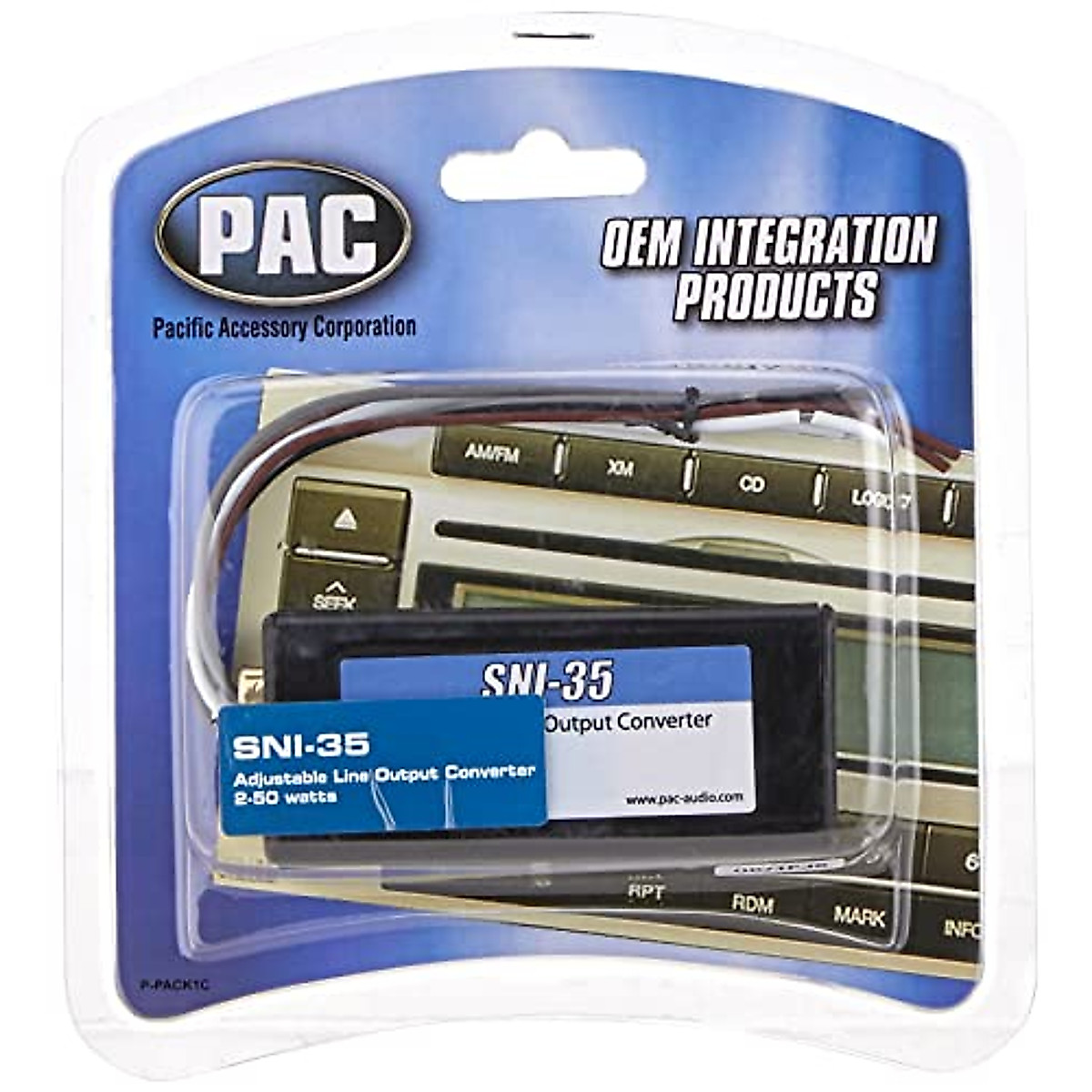 PAC SNI-35 Variable LOC Line Out Converter 1.2x6.25x5.9
