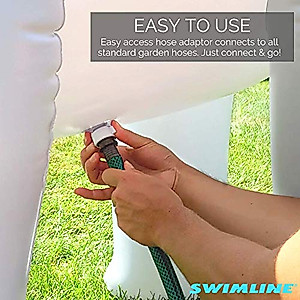 SWIMLINE Humongous Backyard Unicorn Sprinkler for Outdoor Fun and Adventure | Included Anchor Set, Standard Hose Connection, 6 Feet Tall | for Kids and Family Activity and Action