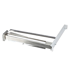 Stainless Steel Sneeze Guard Protector Assembly - Right Hand