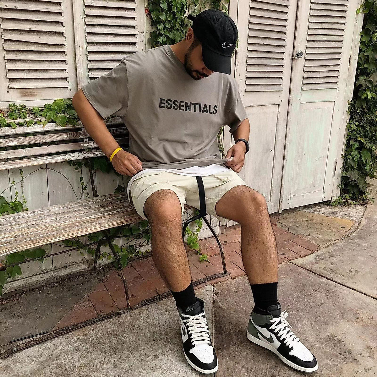 Wenorgesa Unisex Letter Print Hip Hop Shirts Classic Couples Tee Tops