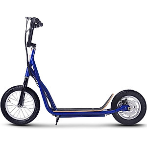 MotoTec Groove 36v 350w Big Wheel Lithium Electric Scooter Blue (Groove-350)