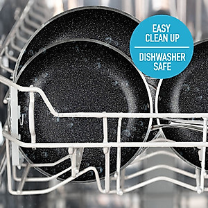 Granitestone 15 Pc Pots and Pans Set Non Stick, Kitchen Cookware Sets, Ultra Durable Pots and Pans for Cooking with Nonstick Coating, Dishwasher Stovetop & Oven Safe, Healthy & Toxin Free