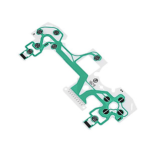 Bewinner 10pcs Conductive Film for PlayStation 4,Replacement Part Green Keypad Conductive Film for PS4,Replacement Parts for PS4 Controller - Non-Conductive, Worn, Viscous Conductive Film