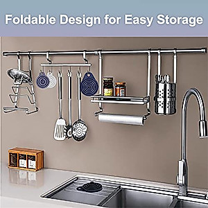 KongNai Funnels for Kitchen Use Set of 4, Silicone Collapsible Funnels for Filling Bottles, Food Grade Funnel for Liquid Powder Transfer, Foldable Kitchen Utensils, BPA Free