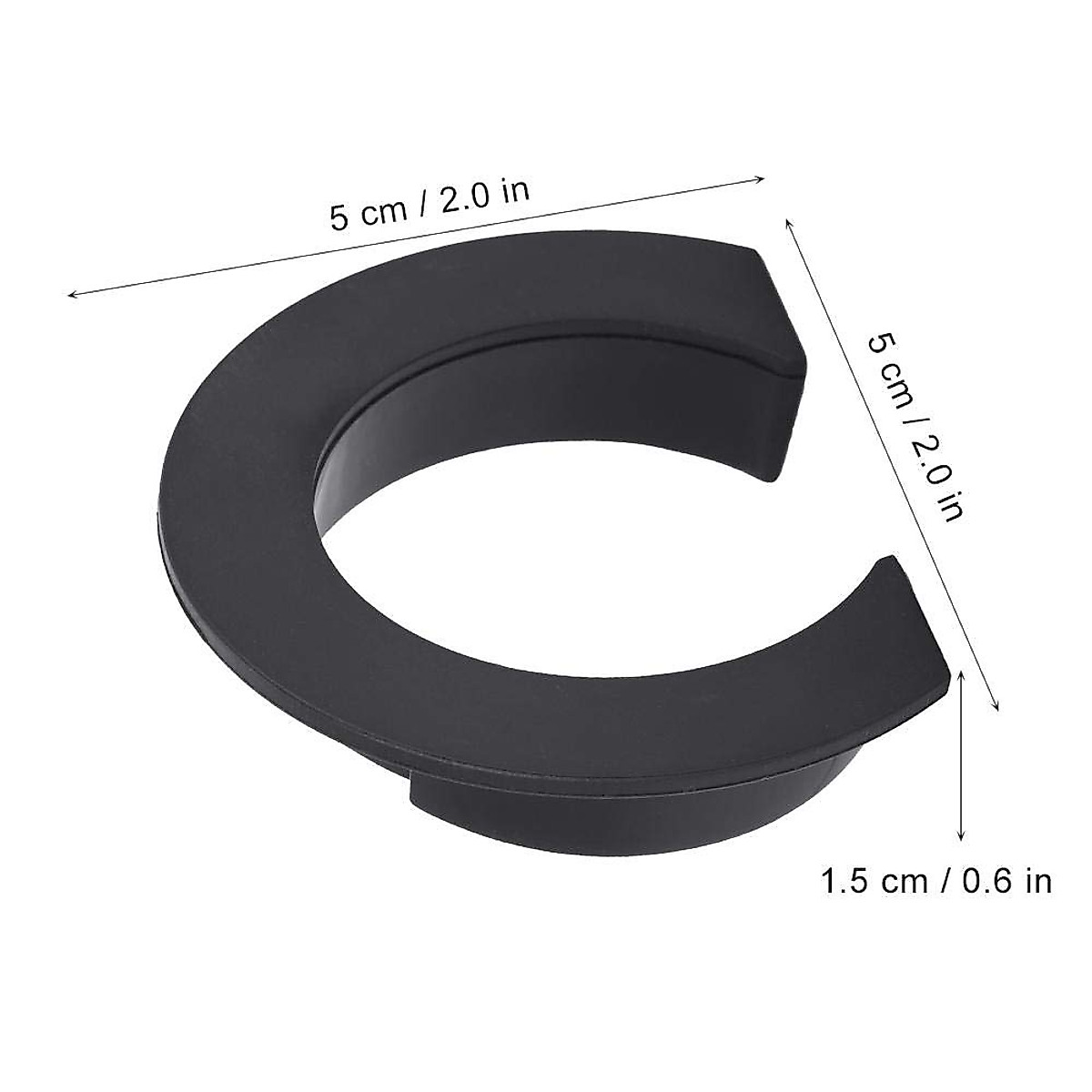 Tbest Electric Scooter Ring for XIAOMI, Plastic Round Locking Ring for Folding Mechanism for XIAOMI M365 Electric Scooter