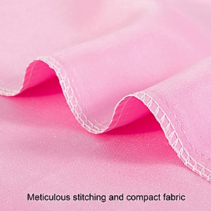 FLXXIE 2 Pack Satin Toddler Pillowcases for Skin and Hair, 14x20 Inches, Silky Soft Envelope Closure Kids Travel Pillow Cases Covers for Boys and Girls, 14x20 Inches, Pink