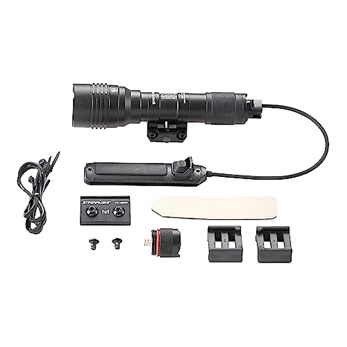 Streamlight 88066 ProTac Rail Mount HL-X 1000-Lumen Multi-Fuel Weapon Light with Remote Switch, Tail Switch, Clips, and CR123A Batteries, Box, Black