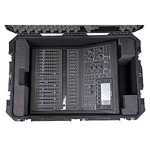 Case Club Case fits Midas M32R Digital Mixer in Pre-Cut Waterproof Case