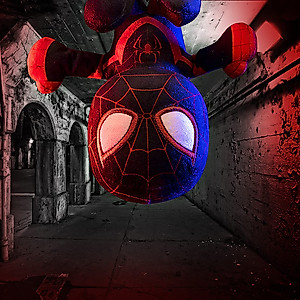 Bleacher Creatures Marvel Miles Morales Ultimate Spider-Man 8" Kuricha Sitting Plush - Soft Chibi Inspired Toy