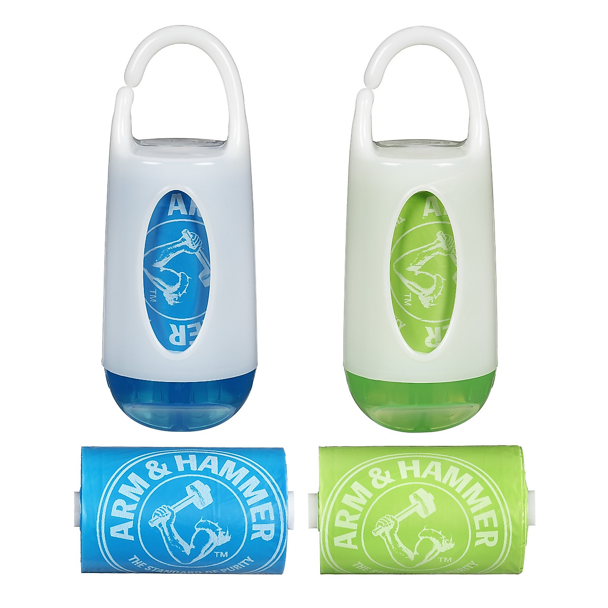 Munchkin Arm & HammerDiaper Bag Dispenser and Bags, 2-Count