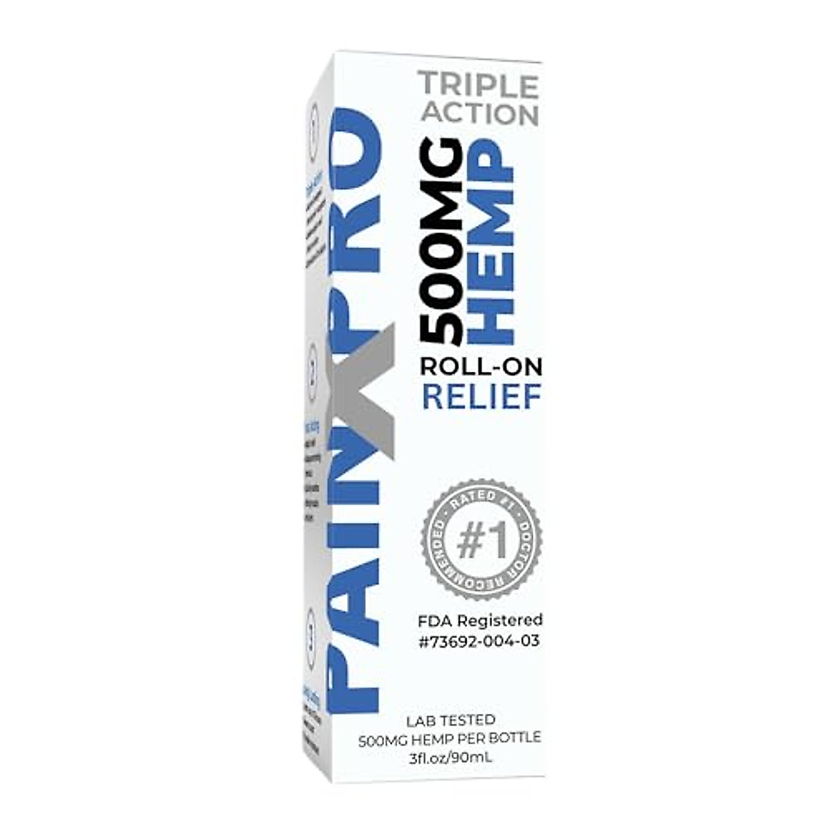 PainxPro Max Strength Relief Freeze Cream - 3.4 oz - Natural Muscle and Joint Recovery - Muscle Strain and Joint - Muscle Recovery - Back and Neck