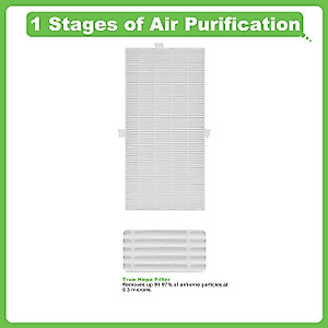 Hichoryer HRF-G Replacement Filter, Compatible with Honeywell HPA020B HPA020 & HPA030B HPA030 & HPA075/080 Series and HPA175/180 Series Air Purifier, Part Number HRF-G1/HRF-G2 2 Pack
