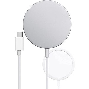 Apple MagSafe Charger - MFi/Qi Certified Wireless Charger with Fast Charging Capability,Type C Wall Charger Pad Compatible with iPhone 14/13/12/AirPods Pro 2 and Android Phone - Lightweight and Thin