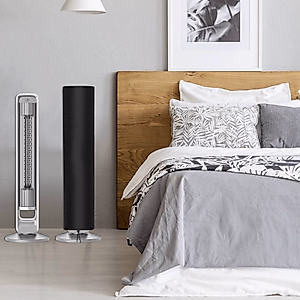 Tower Fan Cover,Fan Cover For Bedroom Home Room Office,Oscillating Fan Cover,Heavy Duty Standing Cooling Floor Fan Cover,Stand Up Floor Fans Cover,Waterproof Electric Stand Fan Cover.Cover Only.